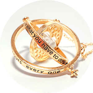 Time Turner Ogrlica - Harry Potter - Filmski Nakit - Bazzinga Shop!
