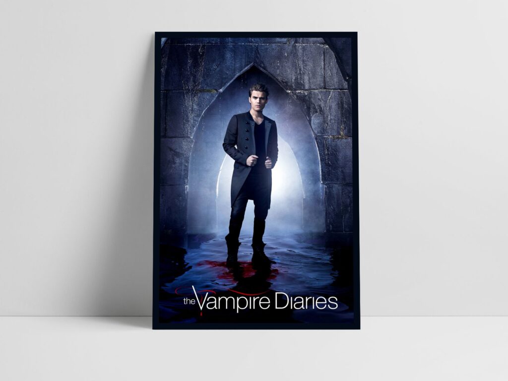 Vampirski Dnevnici Poster - Stefan Salvatore - Bazzinga Shop