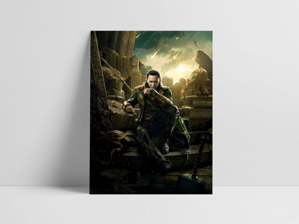 Loki Poster - Bazzinga Shop