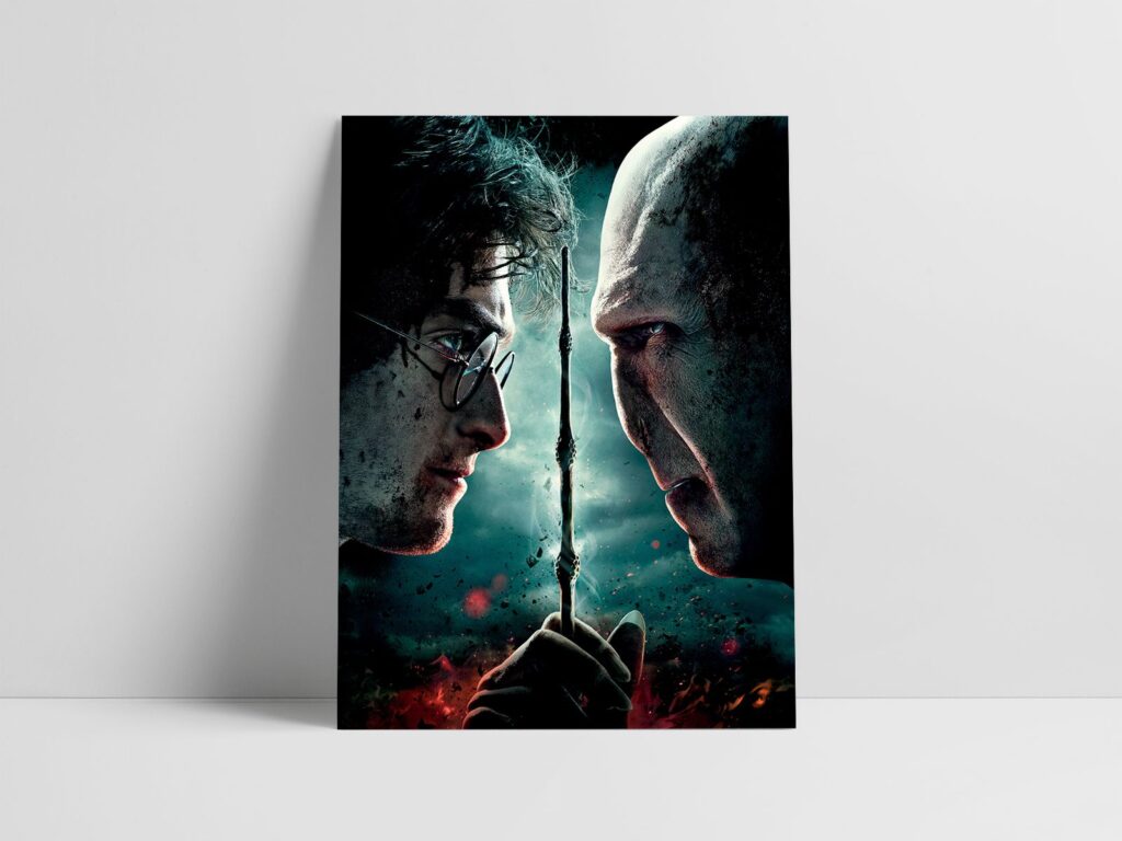 Harry Potter i Relikvije Smrti 2 Filmski Poster - Bazzinga Shop