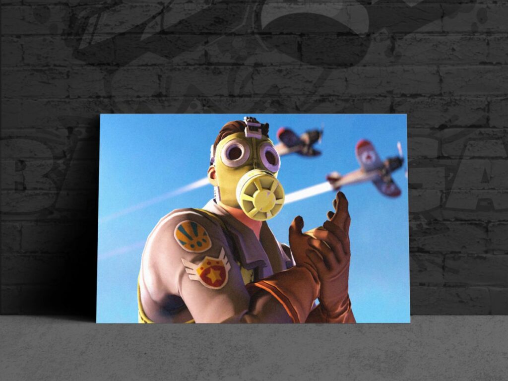 Fortnite v2 Poster - Bazzinga Shop