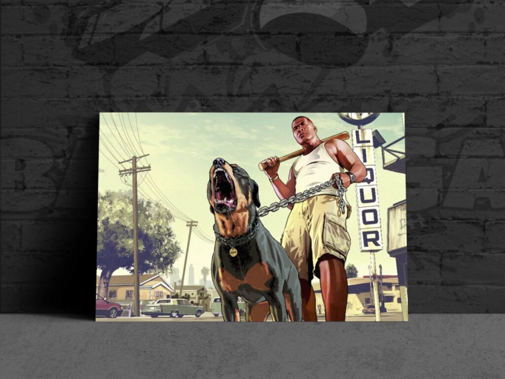 GTA V Poster 5 - Bazzinga Shop