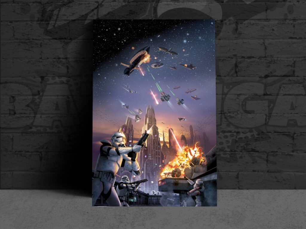 Star Wars Battlefront v3 Poster - Bazzinga Shop