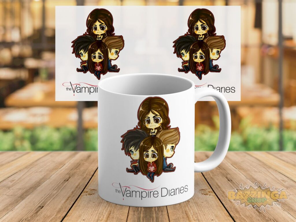 Vampire Diaries Cartoon šolja - Bazzinga Shop