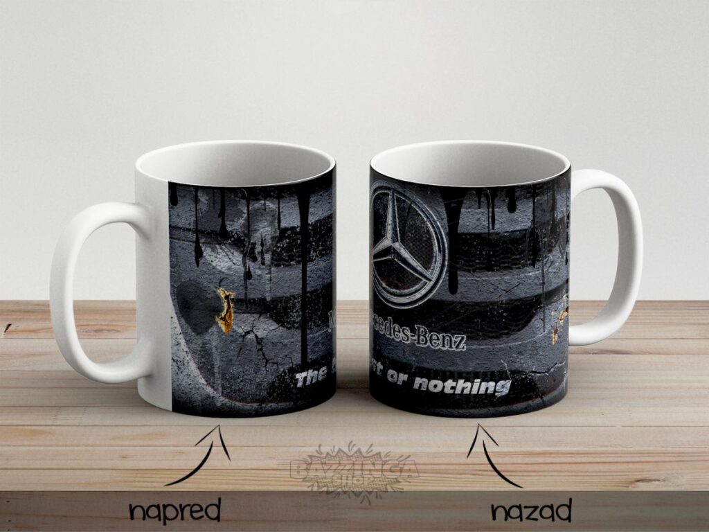 Mercedes Šolja v2 - Bazzinga Shop