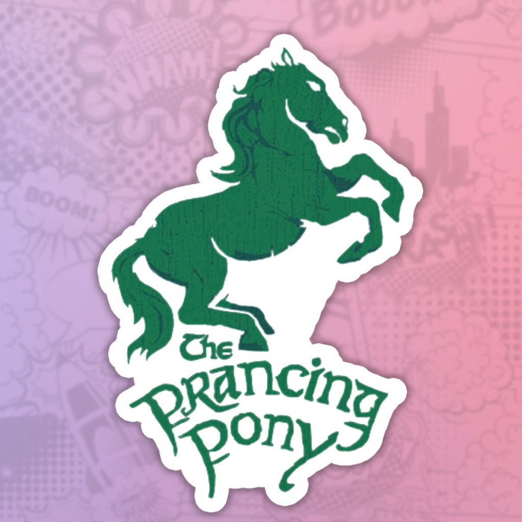 The Prancing Pony LOTR Stiker - Bazzinga Shop